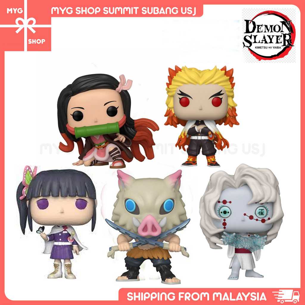 Funko Pop Nezuko Tanjiro Rengoku Kanao Rui Demon Slayer Japan Anime ...