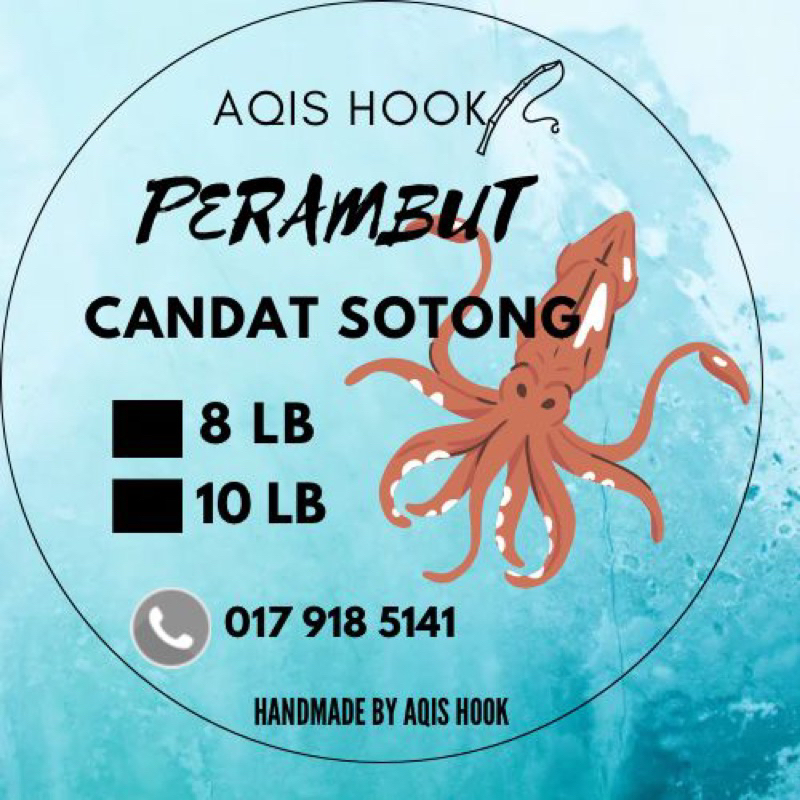 PERAMBUT CANDAT SOTONG TALI ZENITH(Handmade) | Shopee Malaysia