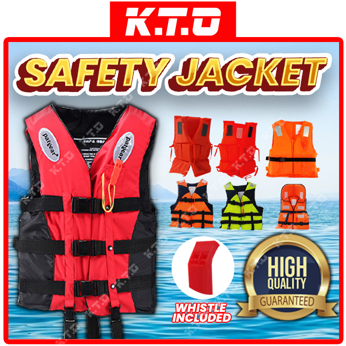Adult Kids Marine Safety Life Jacket Float Vest For Outdoor Water Sport ...
