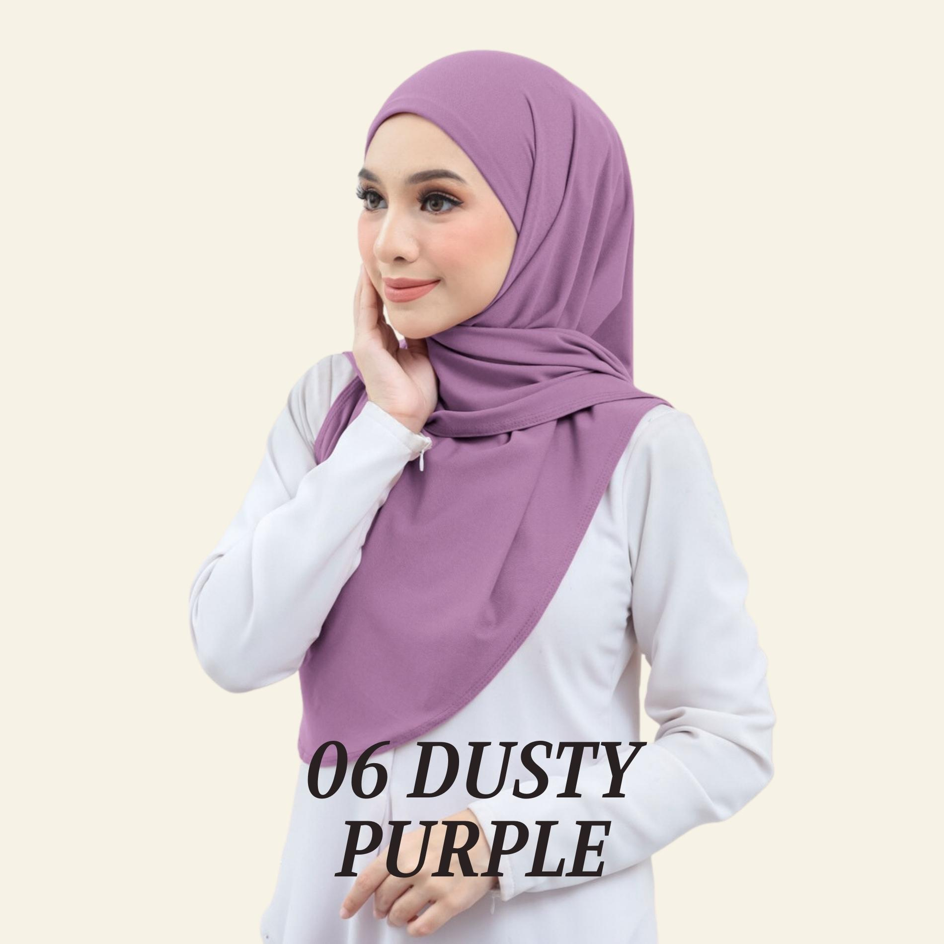 Instant Shawl Tudung Cotton Jersey Premium Tali Belakang | Shopee Malaysia