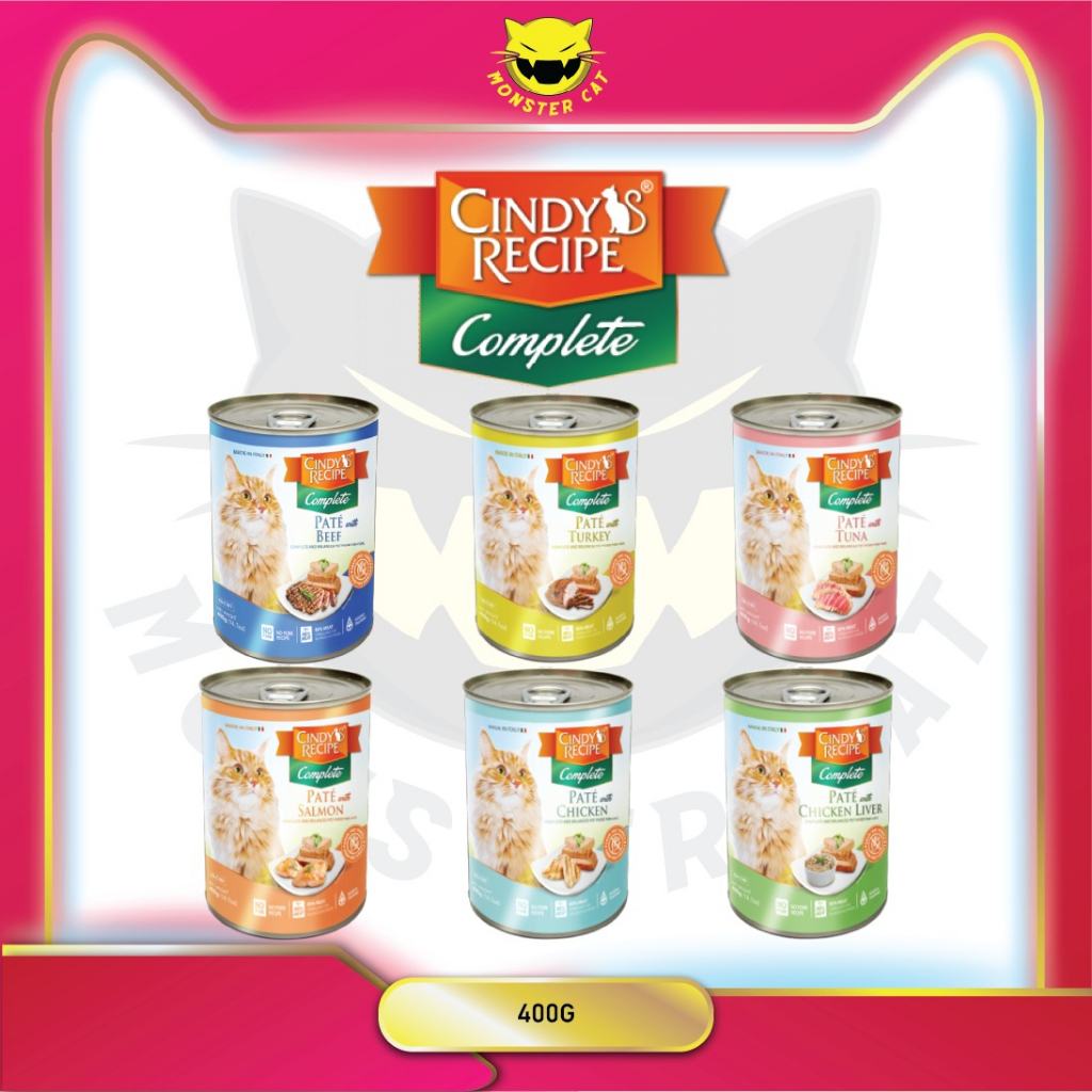 Cindy's Recipe Complete Pate Can 400g | Shopee Malaysia