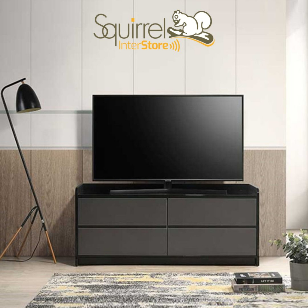 Squirrel Mix & Match Series High Gloss Black Color Series 4 feet TV ...