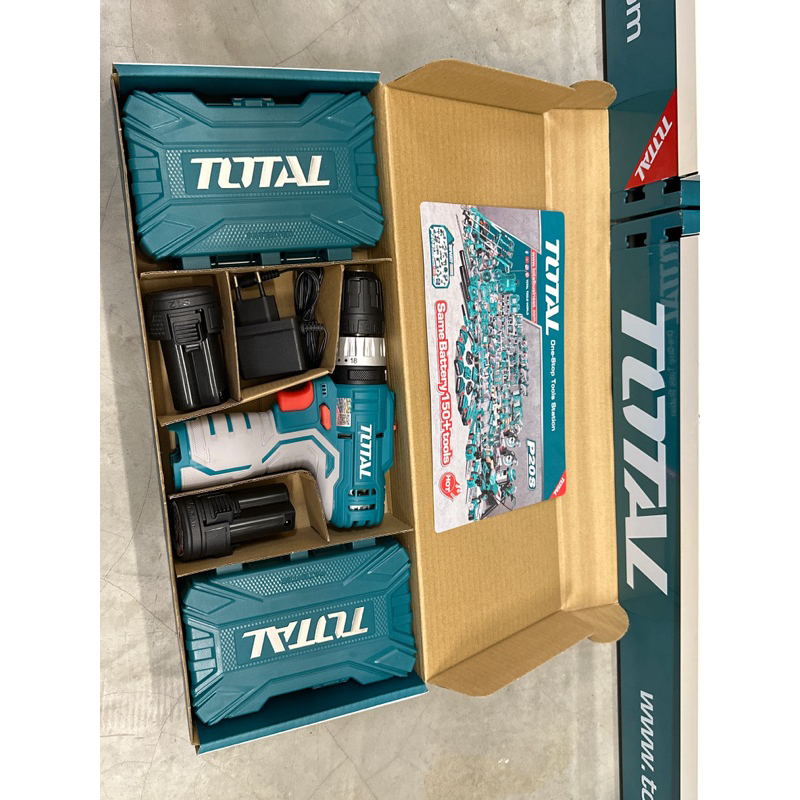 TOTAL TOSLI23022 CORDLESS IMPACT DRILL | Shopee Malaysia