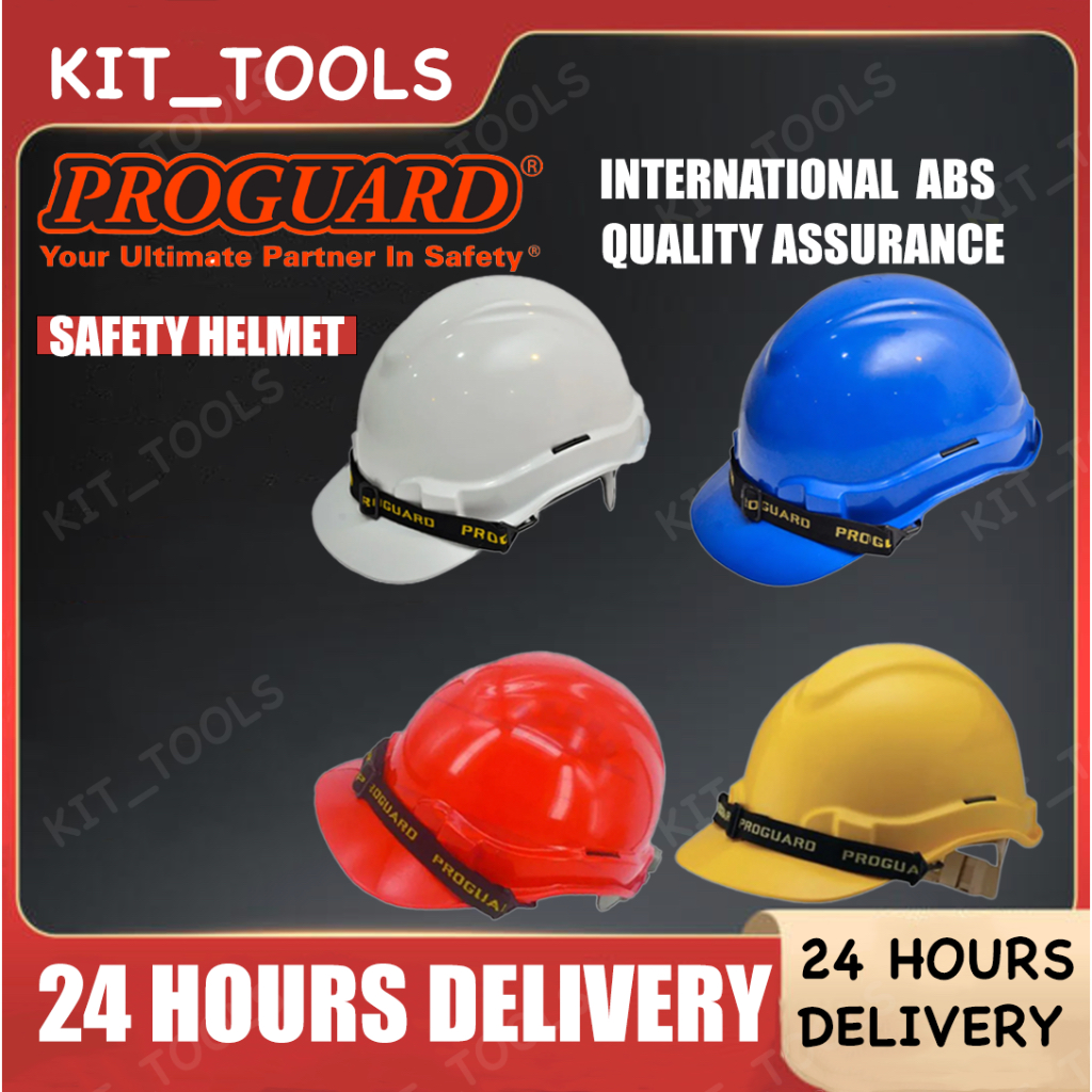 Proguard Safety Helmet Standard International ABS Head Protection for ...