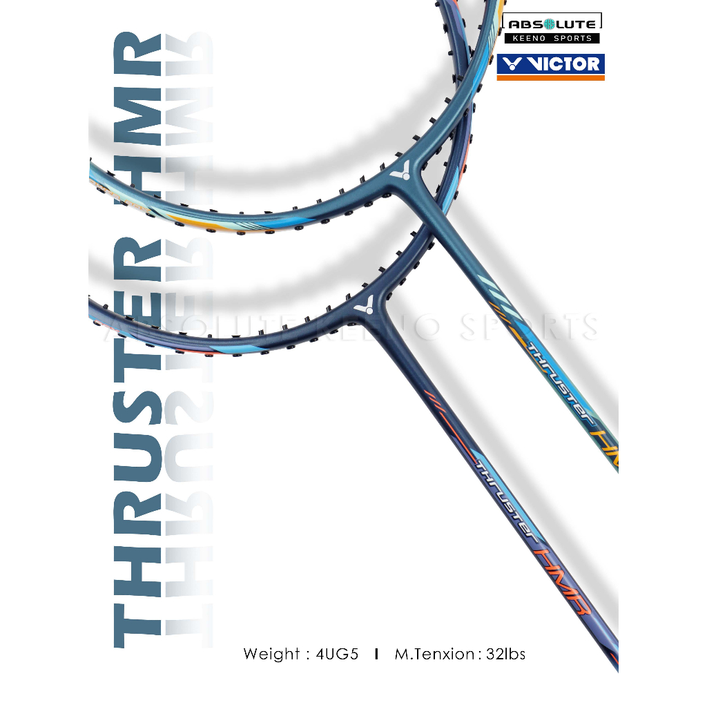 VICTOR THRUSTER HMR Badminton Racket | Shopee Malaysia