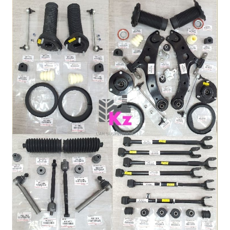 TOYOTA HARRIER ACU30 / MCU30 (2004 - 2013) - 50 IN 1 SET -COMBO SET ...