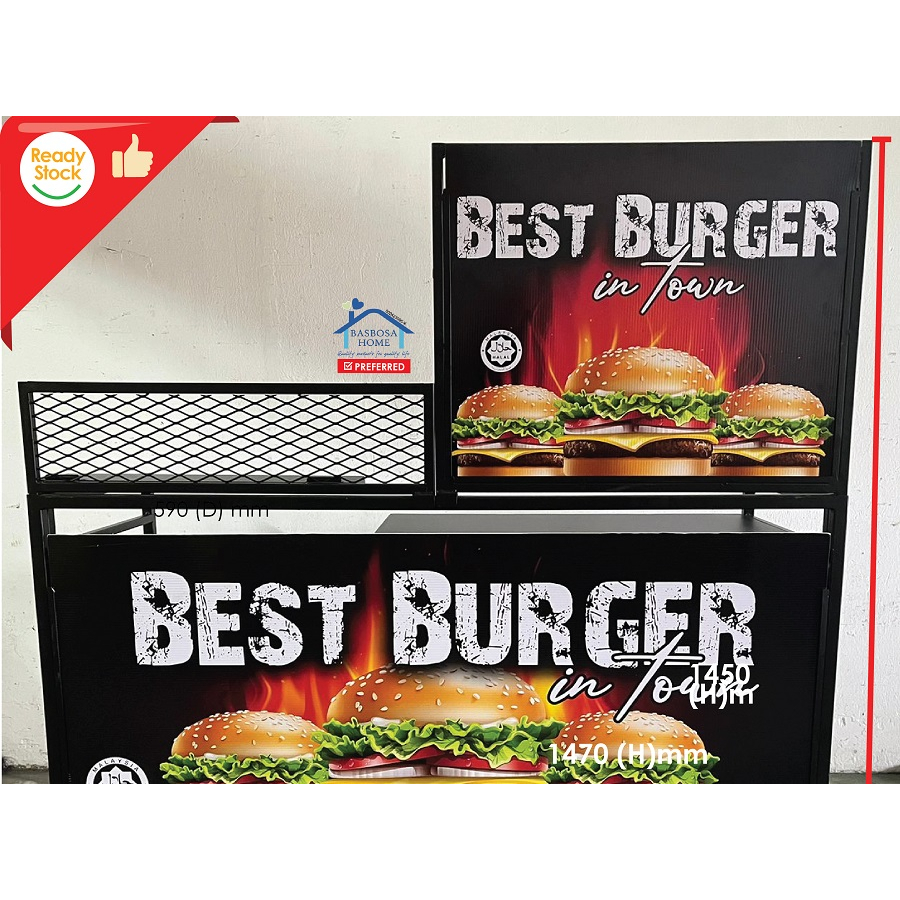 ️Premium Portable ~ Foldable Food Stall ️ READY STOCK | Shopee Malaysia