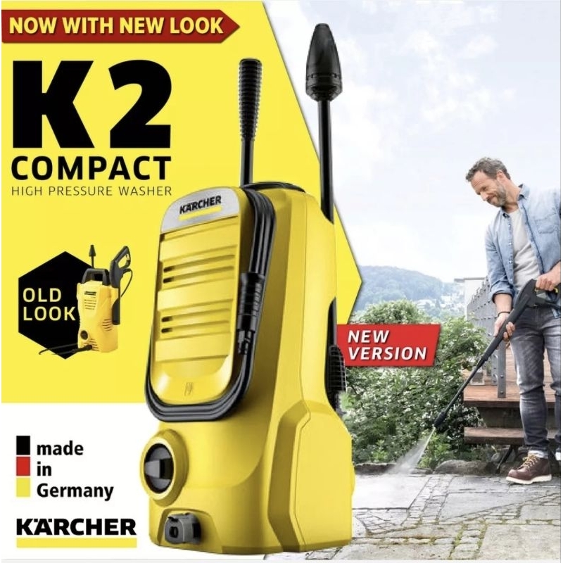 NewVension* Karcher k2 compact 1400W 110 BAR waterjet high pressure ...