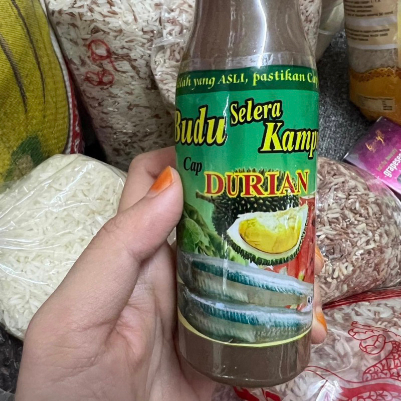 BUDU CAP KETEREH / BUDU DURIAN / BUDU SEDAP / BUDU SELERA KAMPUNG ...
