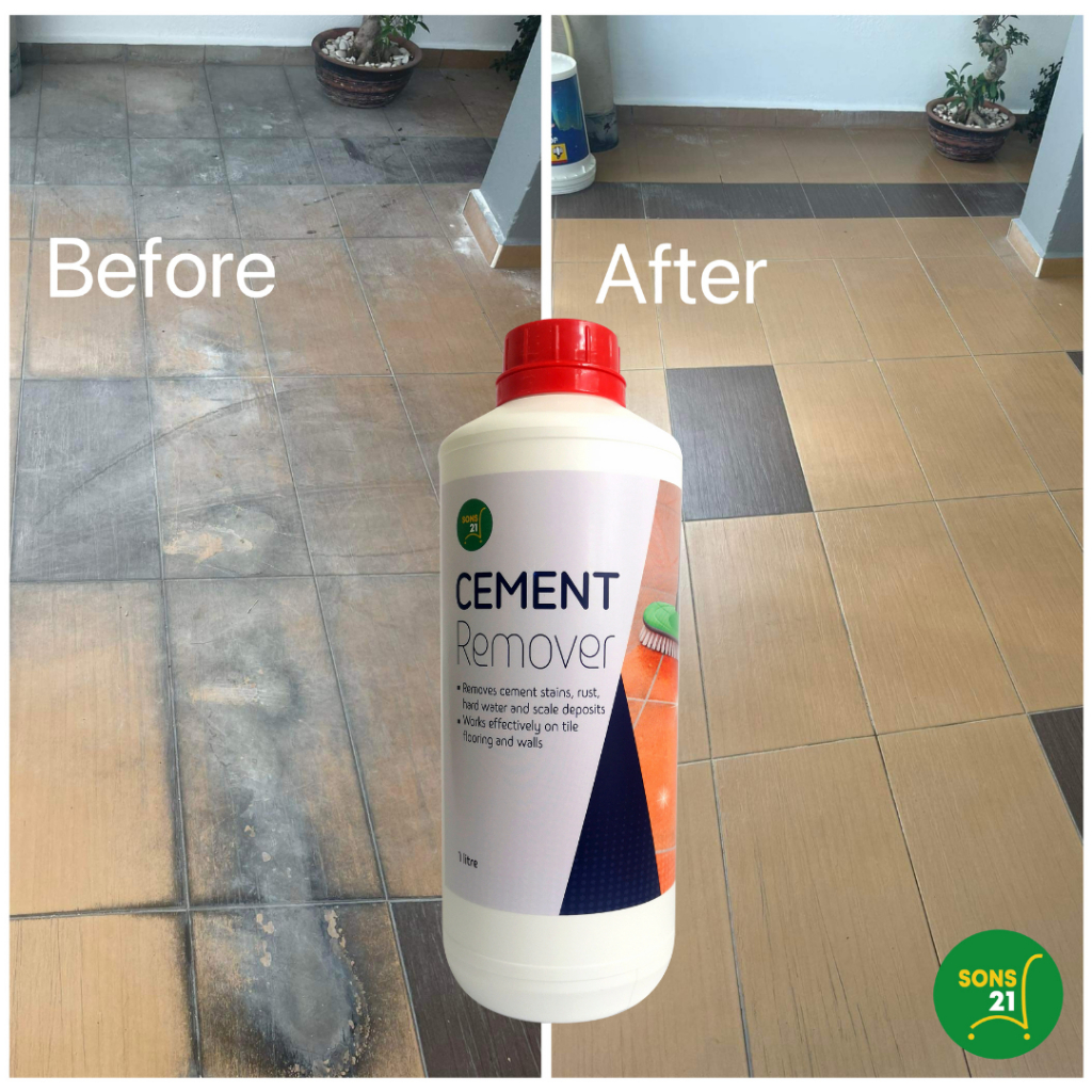 Ready Stock Malaysia Cement Stain Remover Remove Stain on Tiles Floor ...