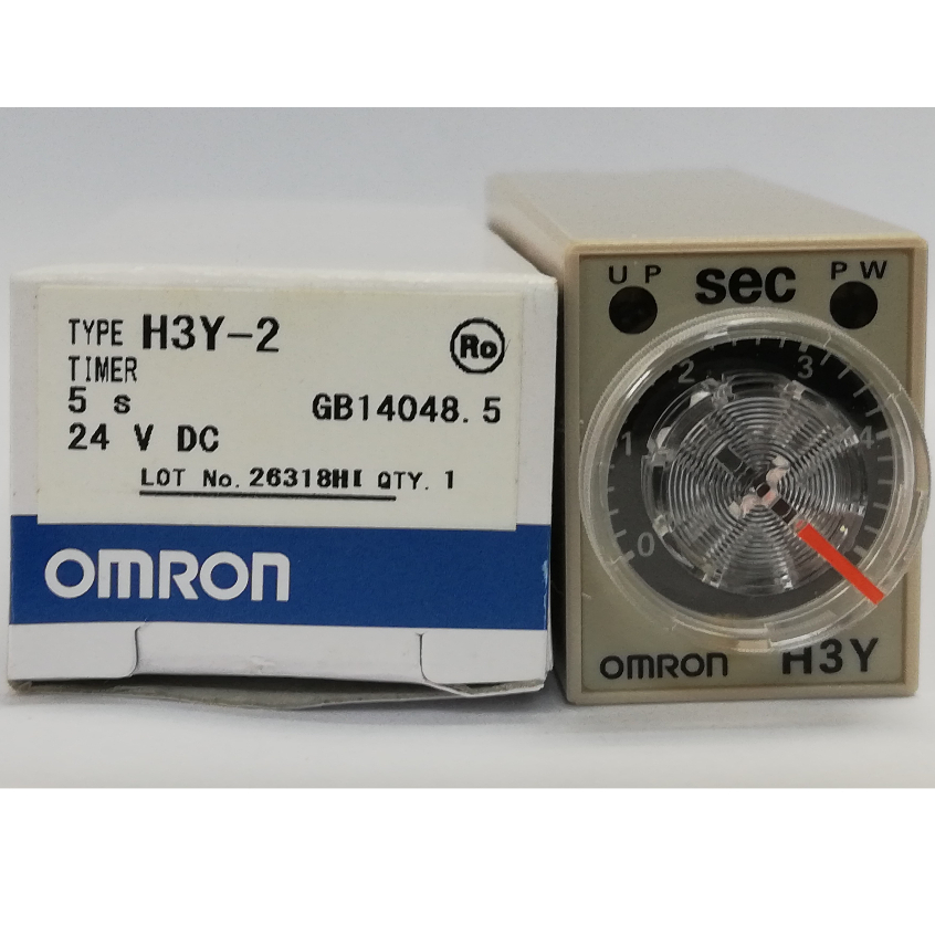 OMRON H3Y-2 DC24 5S OMI Timer | Shopee Malaysia