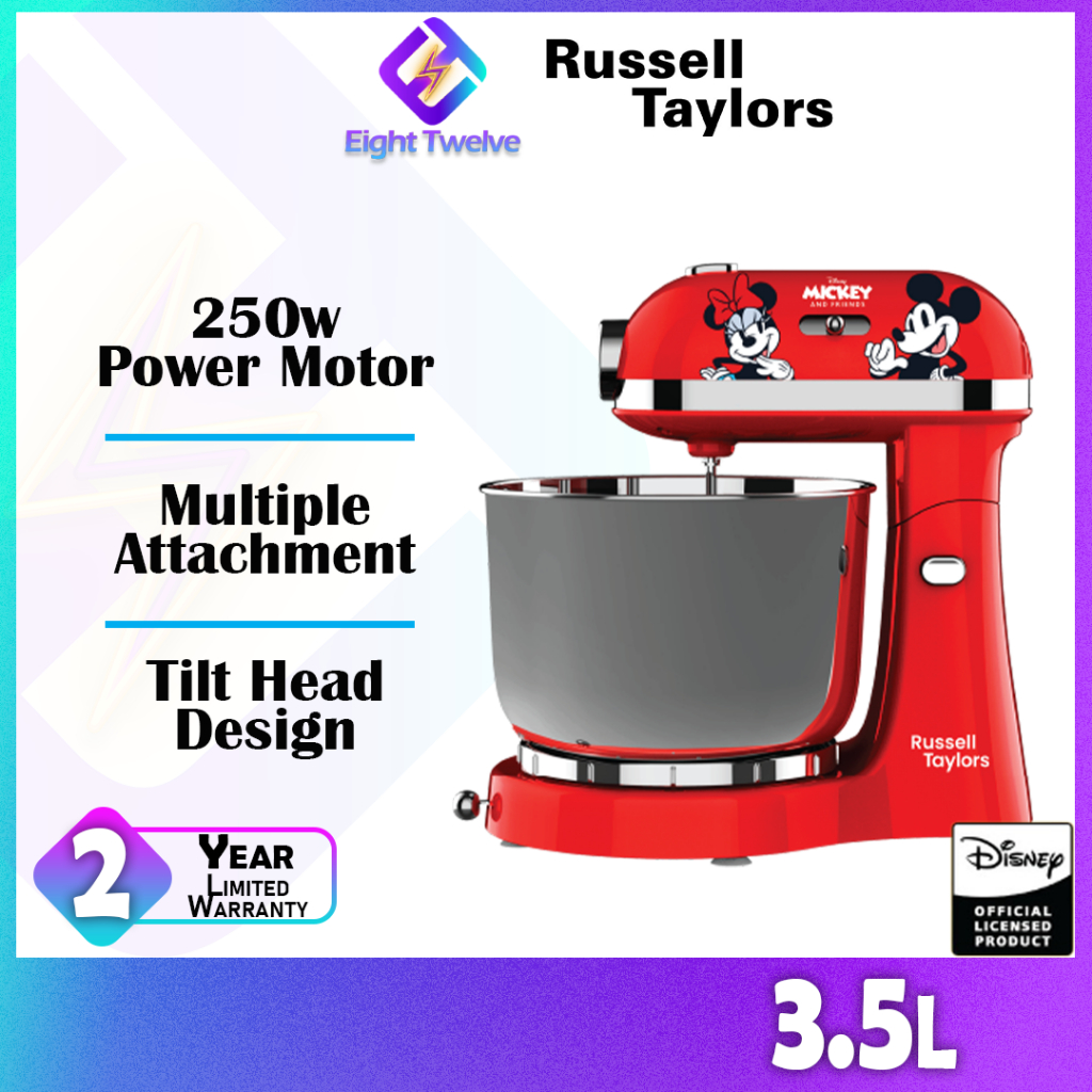3.5L RUSSELL TAYLOR x Mickey Mouse Stand Mixer | Kitchen Blender | D5 ...