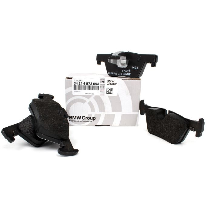 BMW F20 F30 rear brake pad 34216873093 34218855013 | Shopee Malaysia
