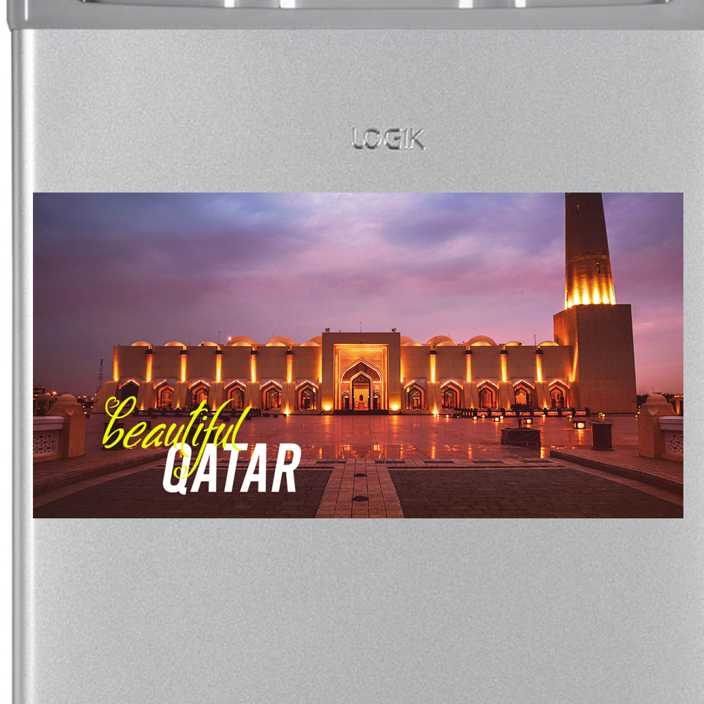 Qatar Doha Souvenir Fridge Magnet Sheet 10 cm x 5 cm | Shopee Malaysia