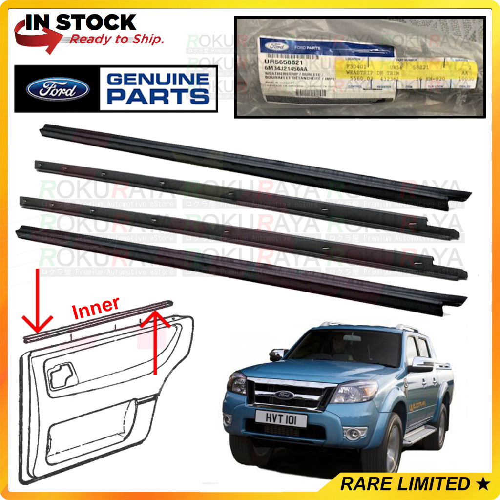 [ORIGINAL GENUINE PART] Mazda BT-50 Ford Ranger T5 2006-2011 Door Glass ...