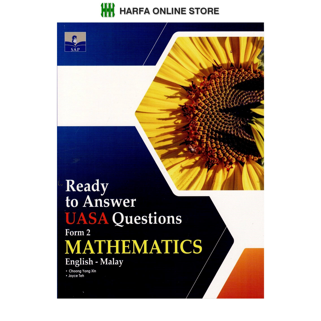 Buku Rujukan : Ready To Answer UASA Questions Mathematics Form 2 ( English- Malay ) | Shopee ...