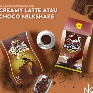 ORIGINAL CHOCO MILK SHAKE & CREAMY LATTE (remote QR code) DR NQ ...