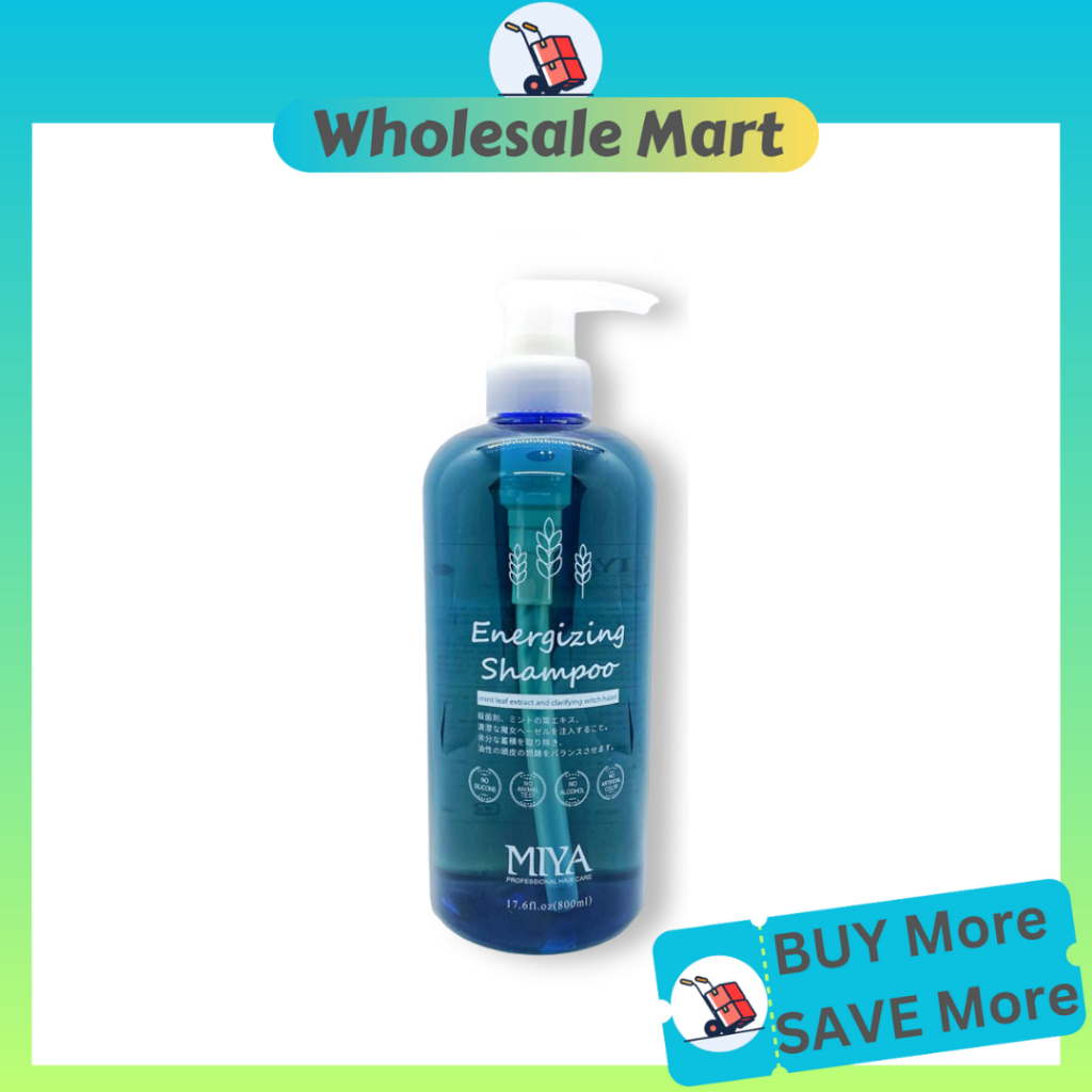 MIYA PROFESSIONAL ENERGISING SHAMPOO 800ML | Shopee Malaysia