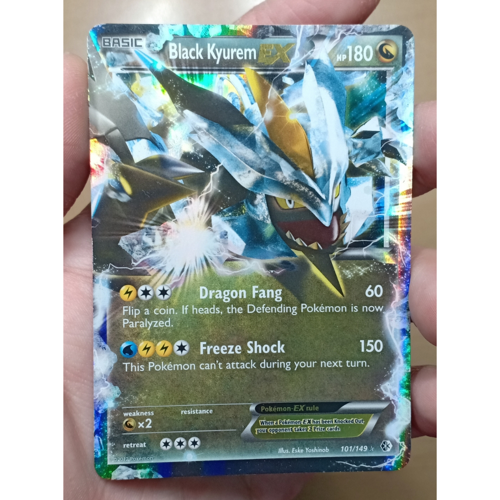 Pokemon TCG | Grade B | Black Kyurem EX (101/149) Ultra Rare | Shopee ...