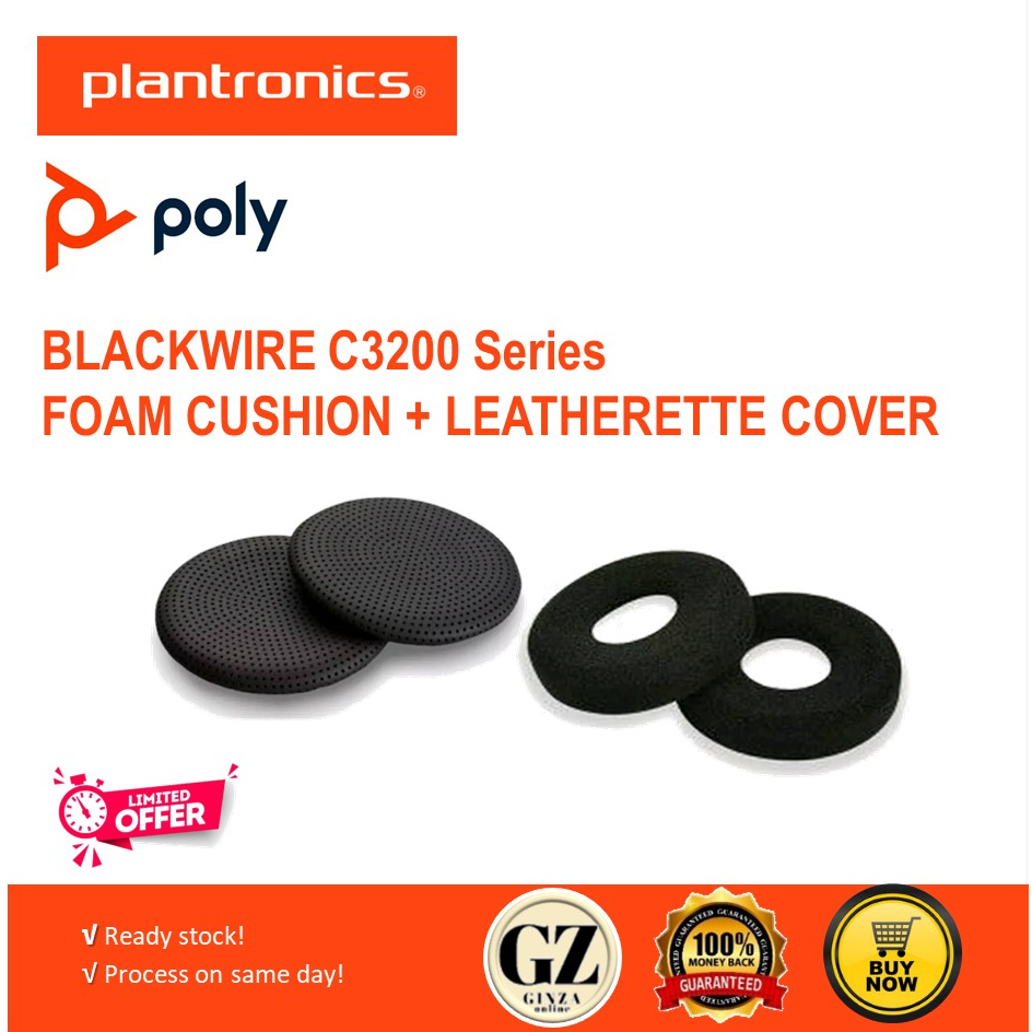 [Original] Ear Cushion Pads Replacement for Plantronics Blackwire C3200 ...