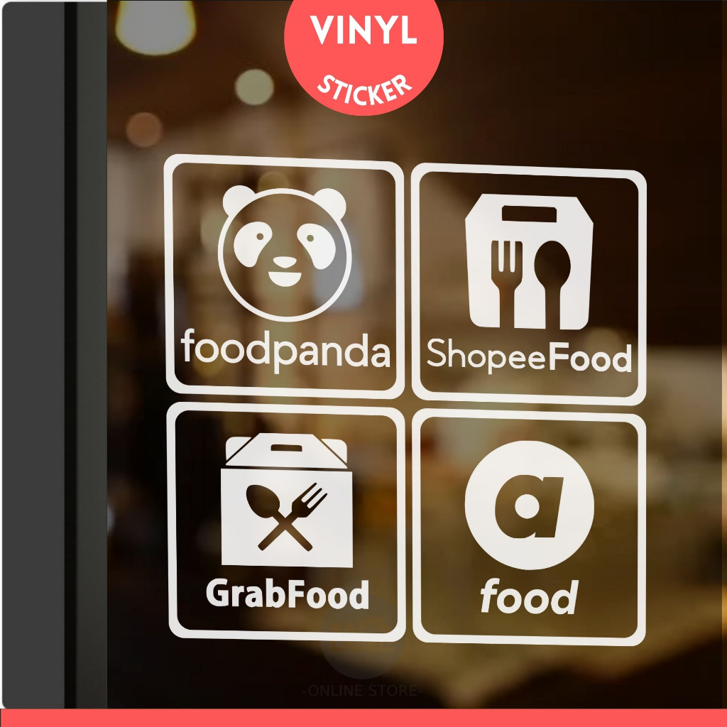 Food Delivery - Shopee Food / Foodpanda / Grab Food / AirAsia Food Logo ...