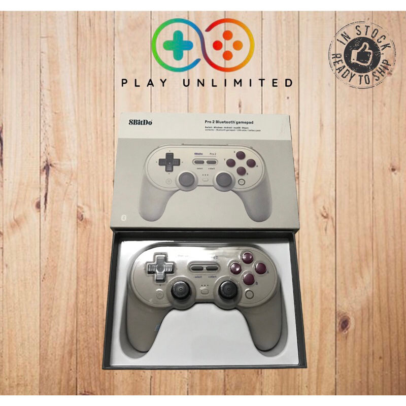 8BitDo Pro 2 Wireless Bluetooth / Wired Gamepad Pro Controller ...
