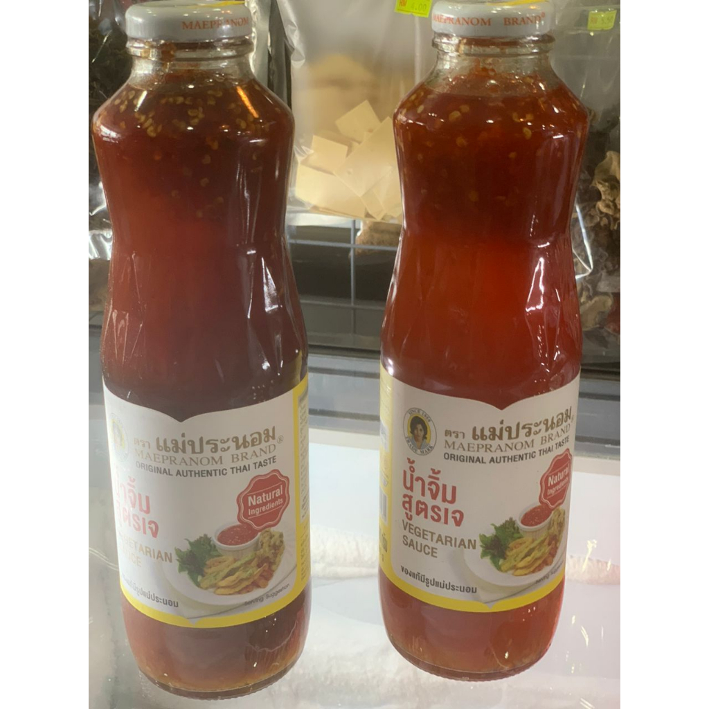 MAEPRANOM BRAND, Authentic Thai Taste Vegetarian Sauce (950cc) 素泰式甜辣酱 ...