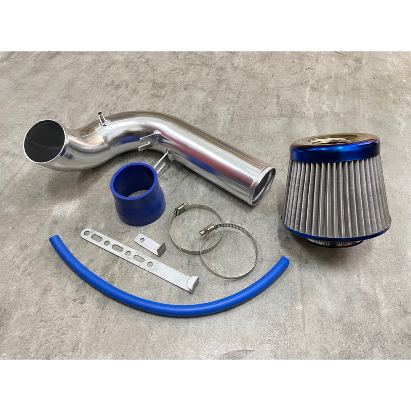 PROTON CAMPRO ENGINE OPEN POD AIR INTAKE SILVER CHROME RAM PIPE KIT ...