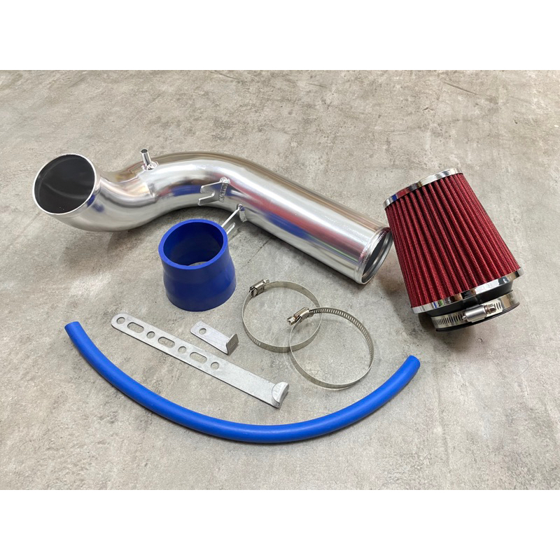 PROTON CAMPRO ENGINE OPEN POD AIR INTAKE SILVER CHROME RAM PIPE KIT ...