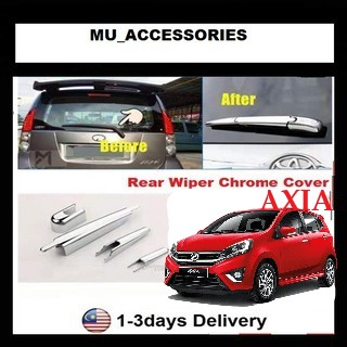 Perodua AXIA AXIA NEW Chrome Rear Wiper Cover | Shopee Malaysia