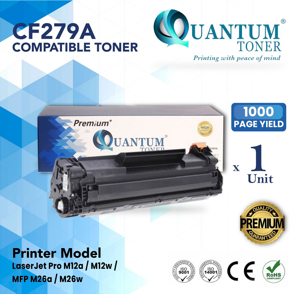 Compatible Toner CF279A 79A Black Cartridge for HP LaserJet Pro MFP ...