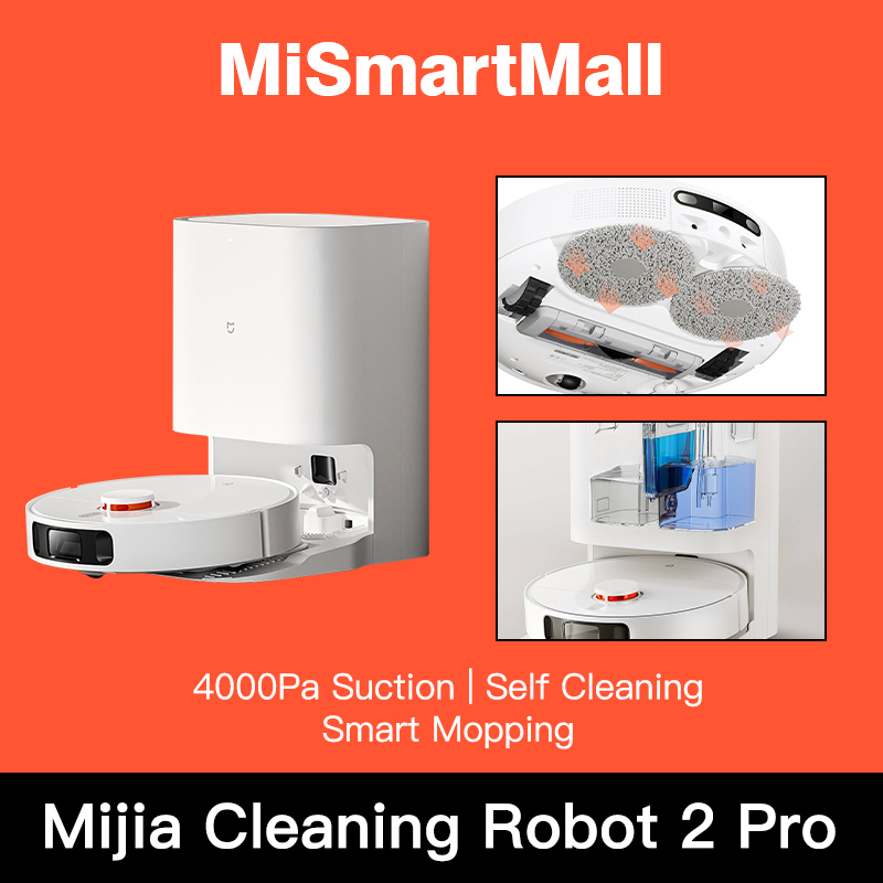 Xiaomi Mijia Robot Vacuum Mop 2 Pro 3C 2C Robot Vacuum Cleaner Mop ...