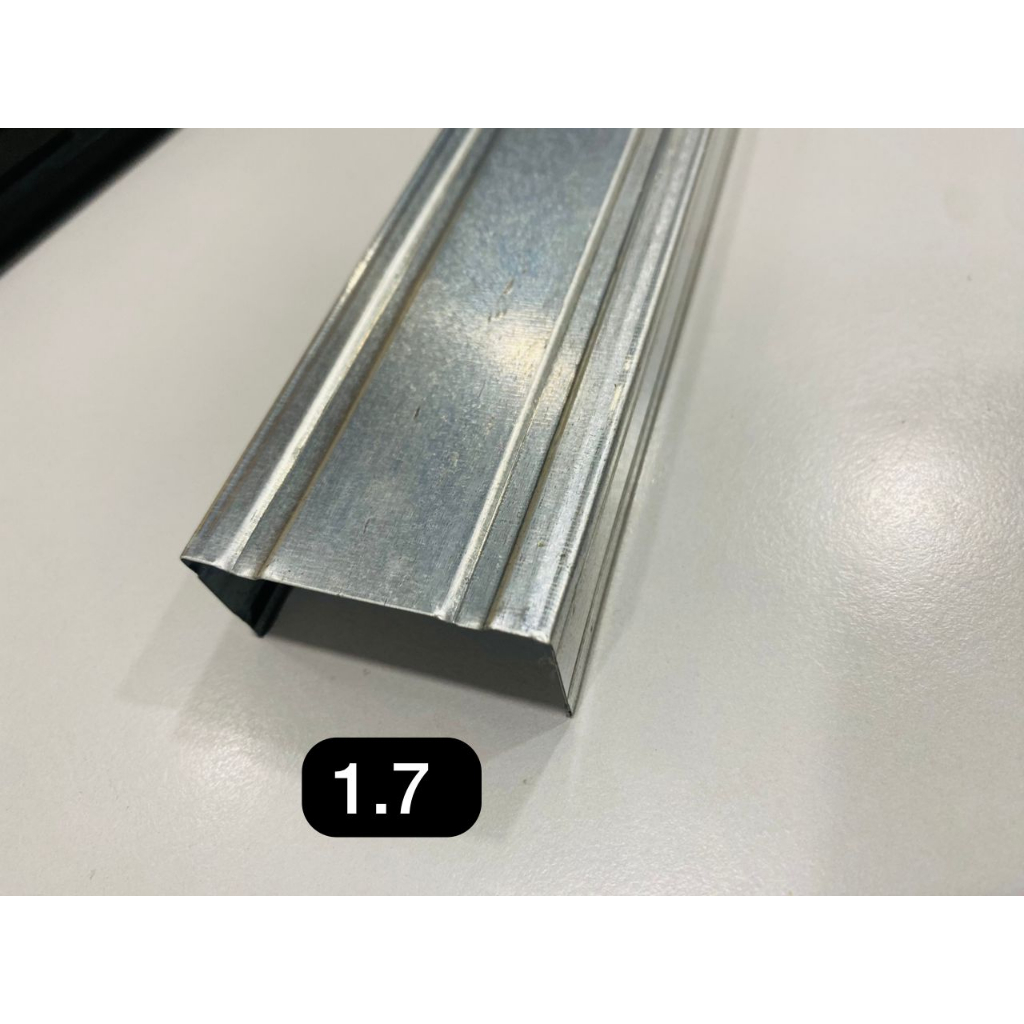 Metal stud/ besi partition 8ft(1.5inci / 1.7inci / 2 inci /3 inci ...