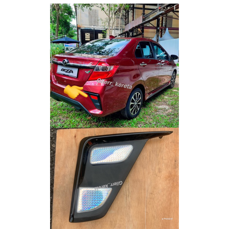 💥READY STOCK💥Reflector Bumper Belakang Rear Bumper Perodua Bezza 2019 ...