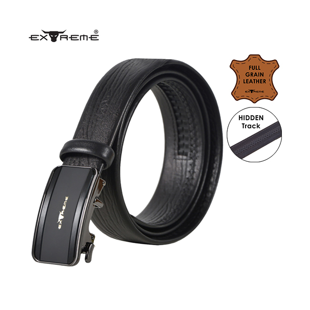 Auto Inner Lock Buckle Leather Belt (35mm)/Belt for men/Cow Leather ...