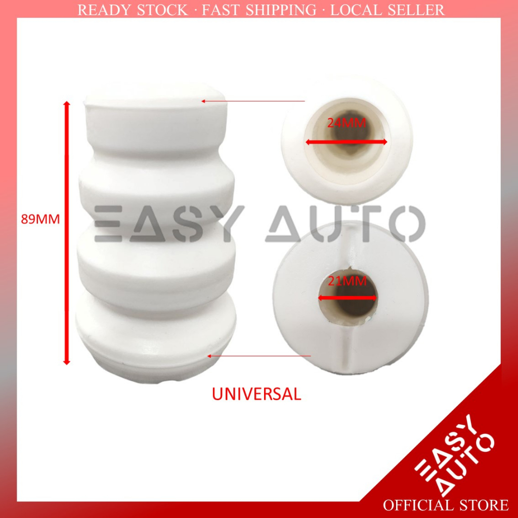 UNIVERSAL FRONT REAR ABSORBER SHAFT BUSH PU DAMPER BUSH (21MM) - HONDA ...