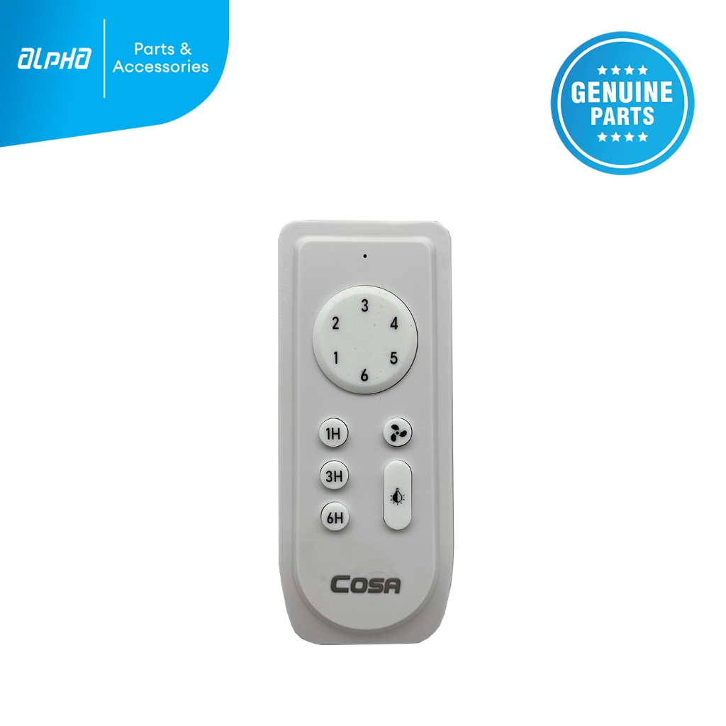 ALPHA Cosa Ceiling Fan Remote Control RF/6S-YH for CX8 / M1 | Shopee ...