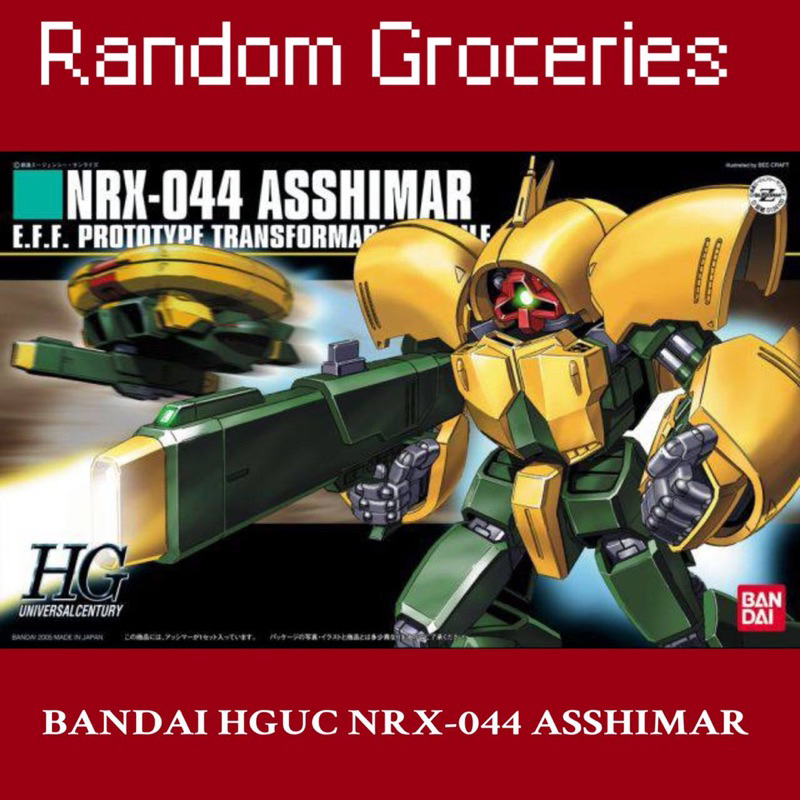 BANDAI HGUC NRX-044 ASSHIMAR | Shopee Malaysia