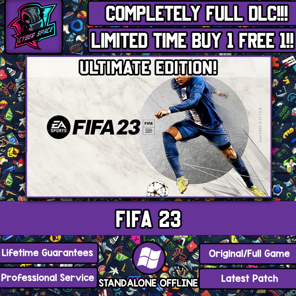 FIFA 23 [Standalone Offline] (Full DLC) Cyber Space PC Game | Shopee ...