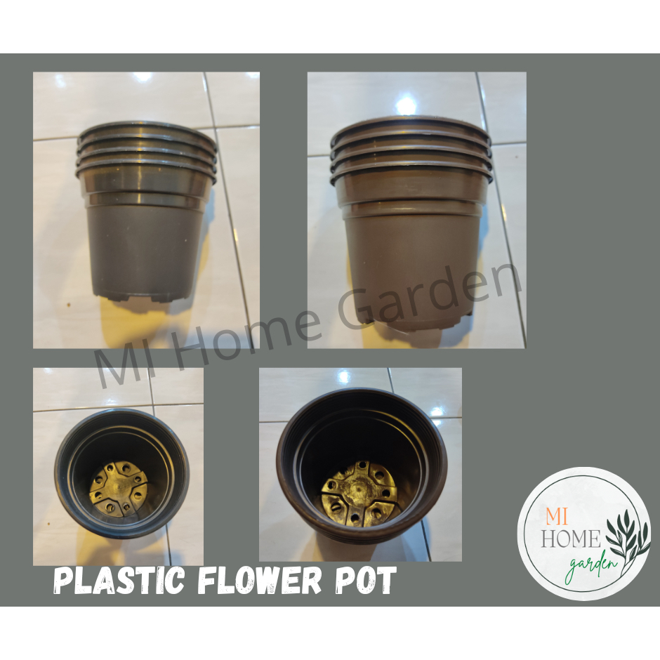 [Ready Stock] Flower Plastic Pot 150 &120/ Pasu Bunga Plastik 150 &120 ...