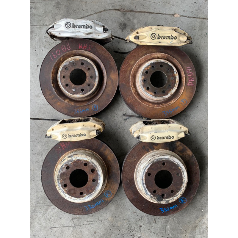 Original Brembo F40 F50 4Pot Caliper With Disc Set 355MM 330MM | Shopee ...