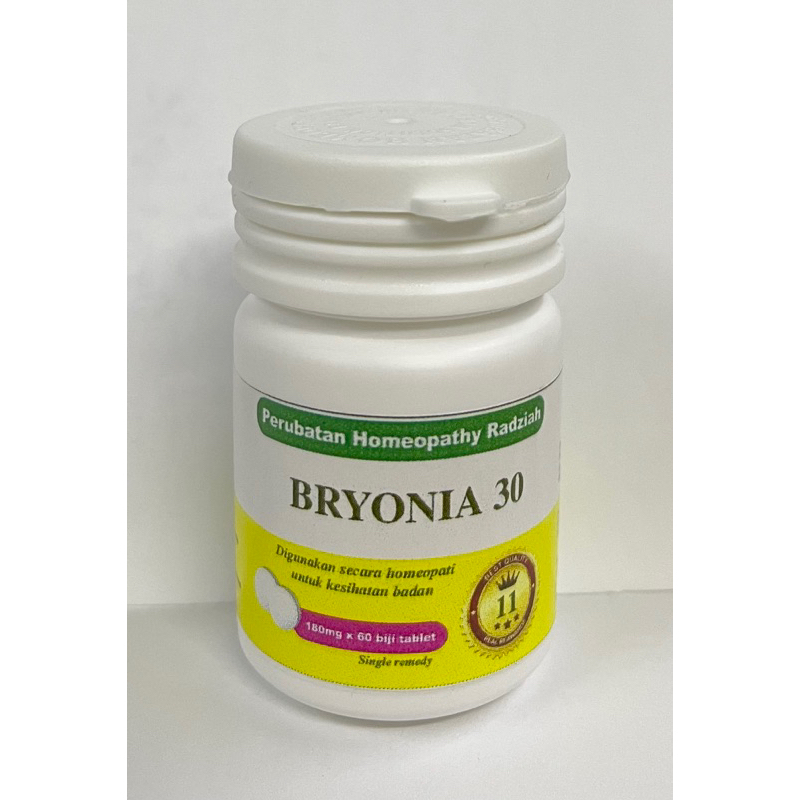 Bryonia 30c Homeo Medicine 90 tablet | Shopee Malaysia