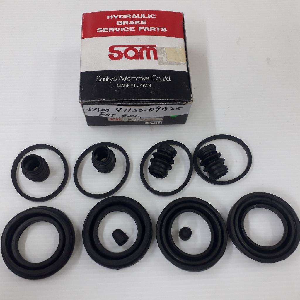 (SAM 41120-09G25) (43mm) FRONT (DEPAN) CALIPER DISC BRAKE REPAIR KIT ...