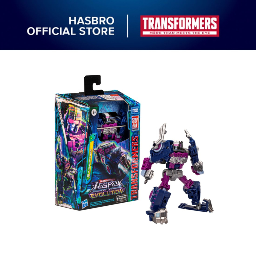 Transformers Legacy Evolution Deluxe Axlegrease 5.5” Action Figure | Shopee Malaysia