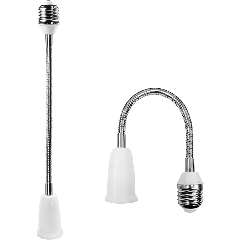 ES to ES EXTENDER FLEXIBLE LAMP HOLDER E27 Gooseneck Light Bulb 29.5CM ...