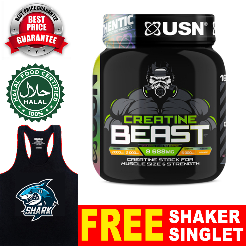 USN Creatine Beast Stack For Muscle Size & Strength | Shopee Malaysia