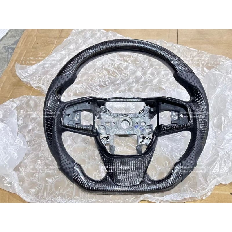 HONDA CIVIC FC STEERING WHEEL CARBON FIBER | Shopee Malaysia