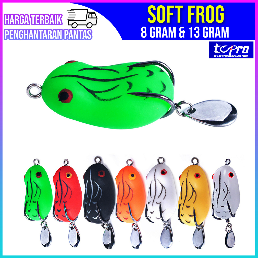 Soft Frog Casting Toman Umpan Katak Katak Palsu Tipu Casting Haruan ...