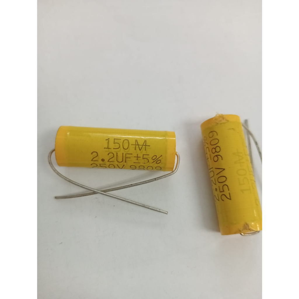 METALIZED POLYPROPYLENE CAPACITOR 2.2UF 250V 5% ( PACK OF 2 PCS ...