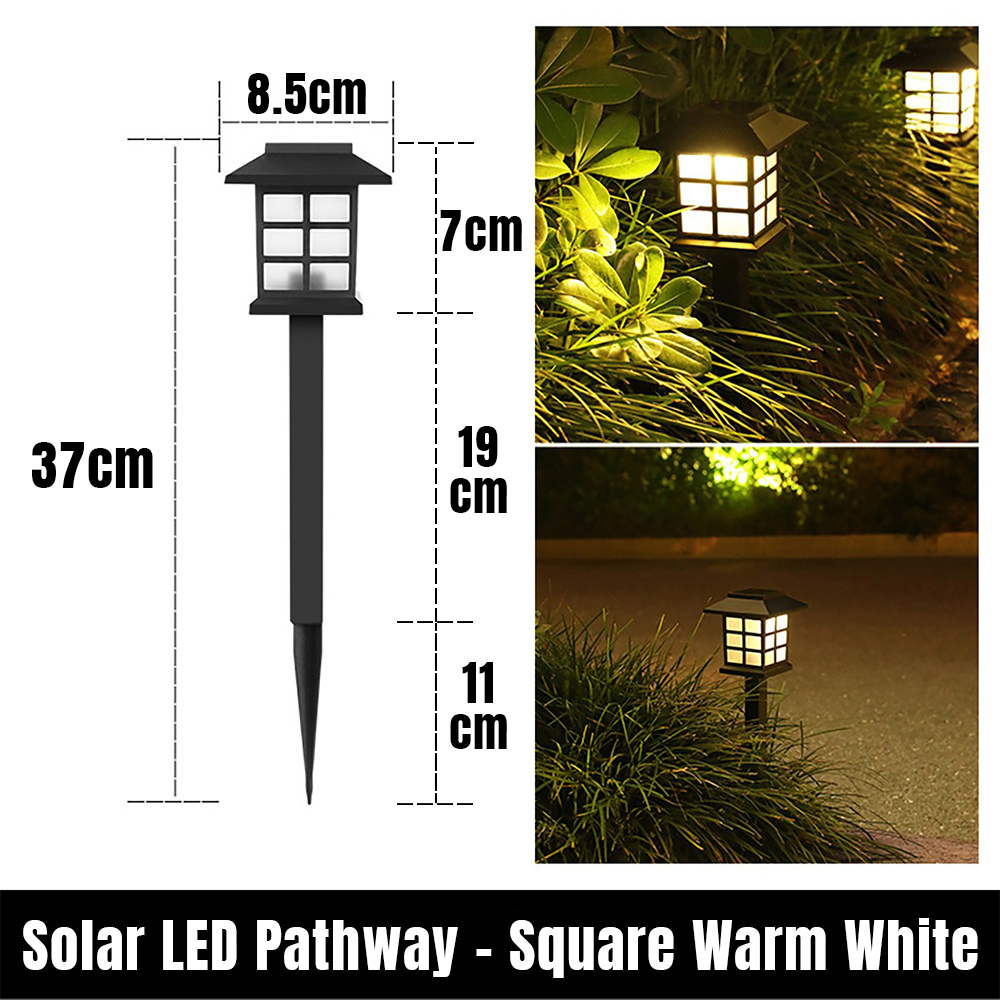 Waterproof Solar Pathway LED Light for Garden Landscape Path Yard Patio ...
